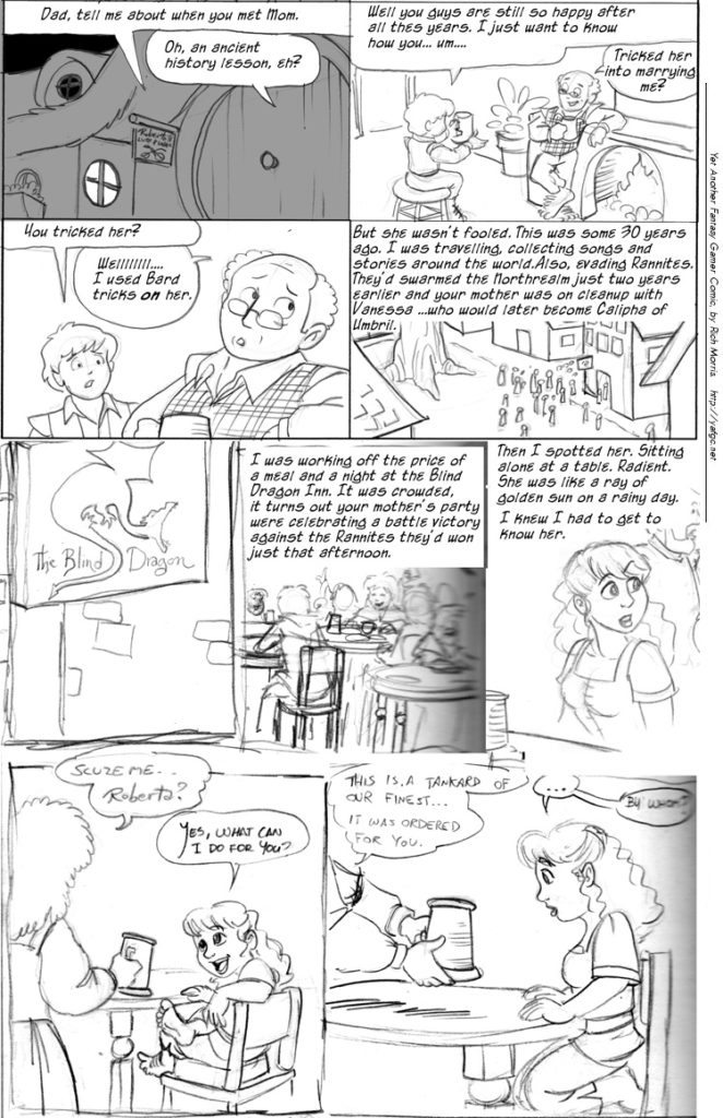 3236 A Real Flashback - Yet Another Fantasy Gamer Comic